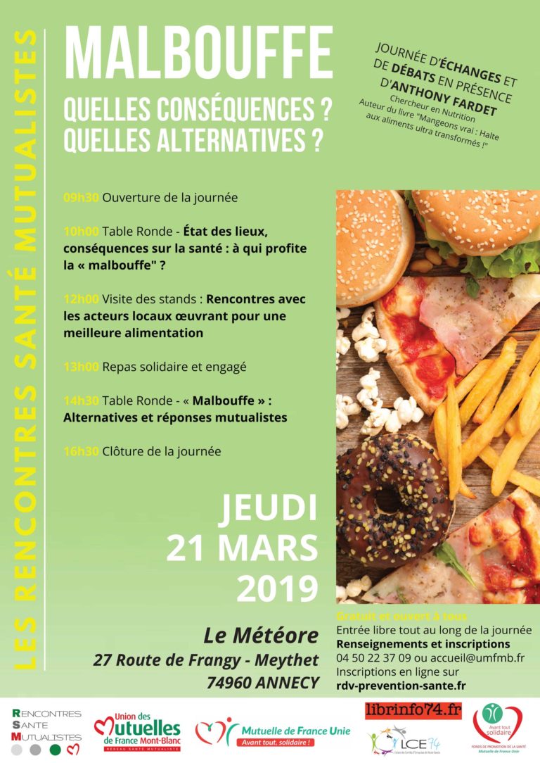 MALBOUFFE – Quelles conséquences ? Quelles alternatives ? | Mes Rendez ...